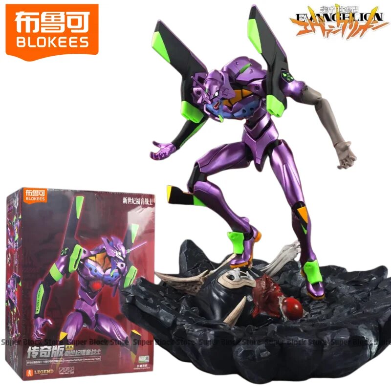Blokees EVANGELION-01, Аниме-фигурка, Awakening Form, With Box