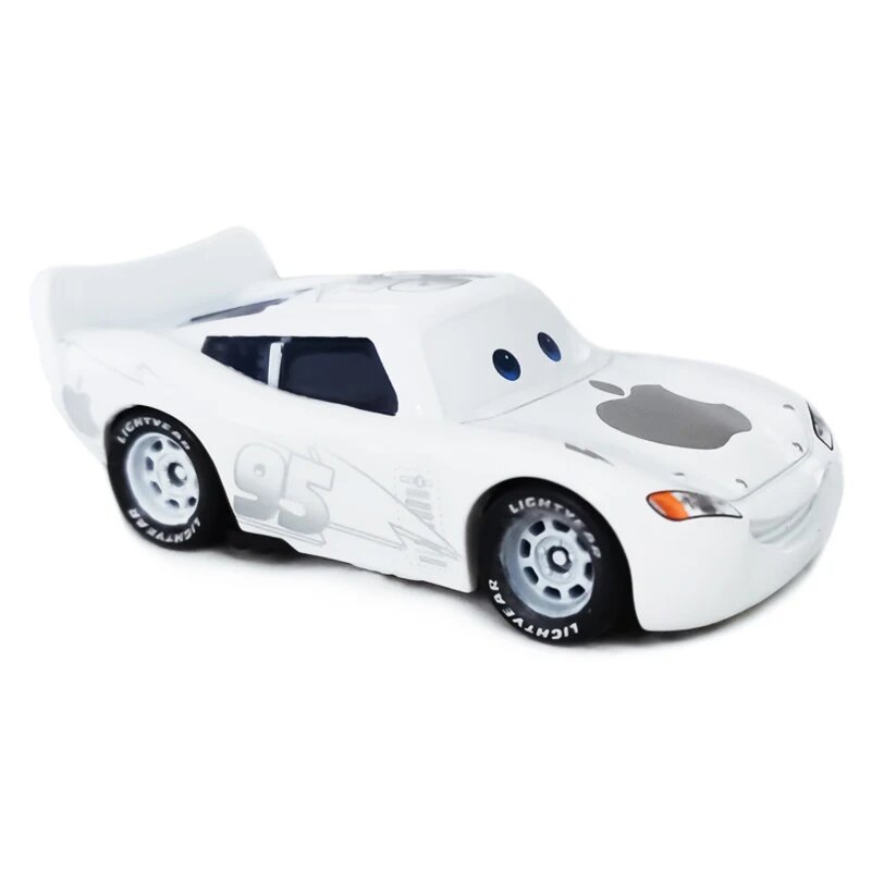 Lightning McQueen, Cars, Белый, 1:55