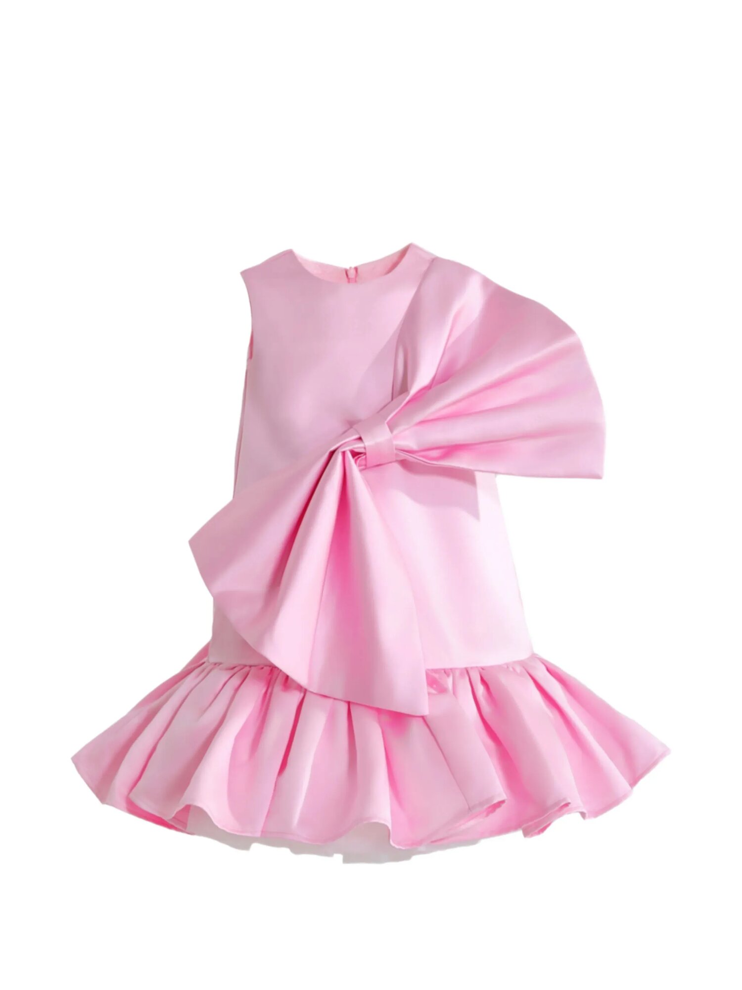 Платье Dahlielle bow-detail ruffled dress
