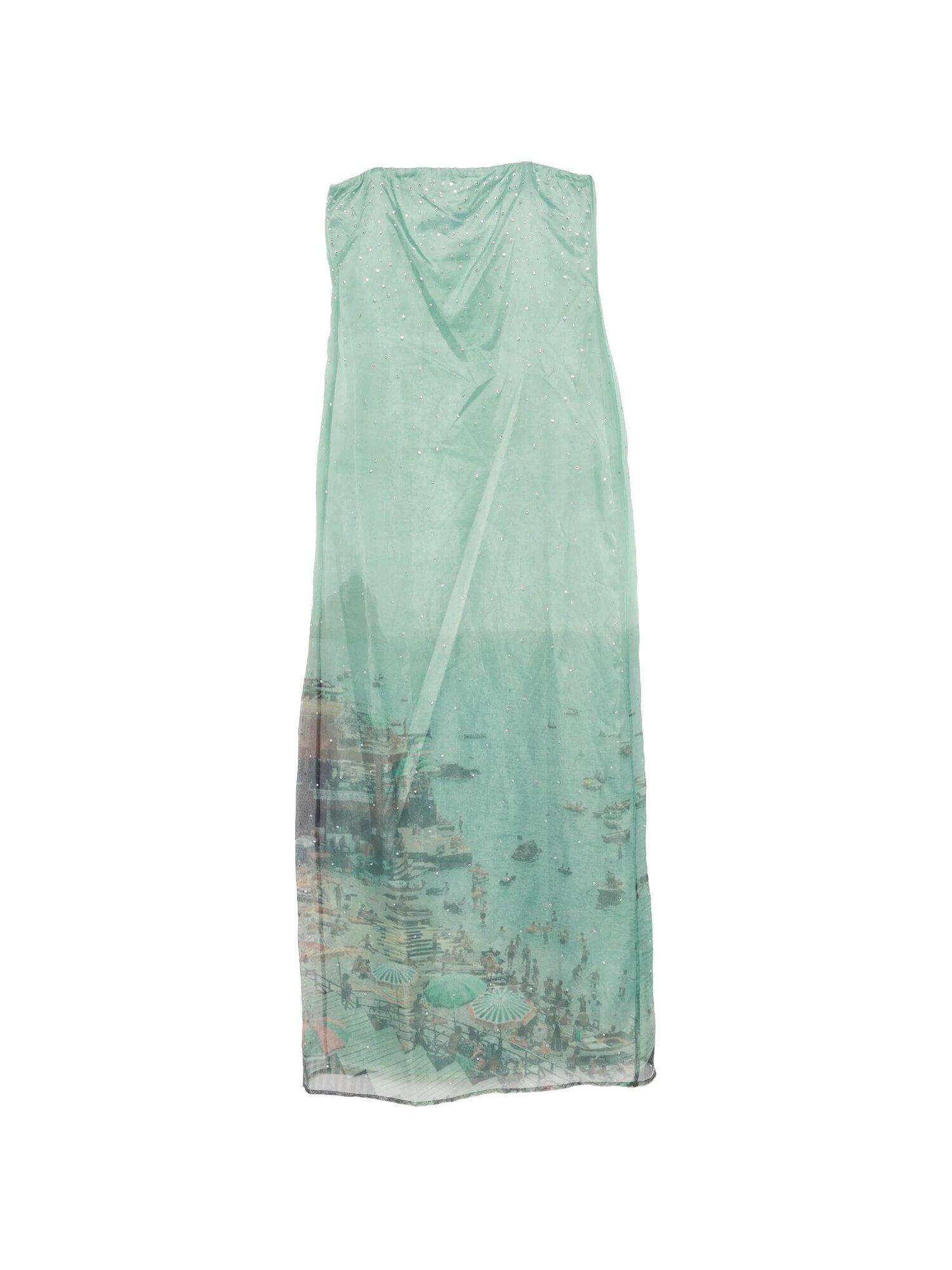 Платье Amara strapless maxi dress