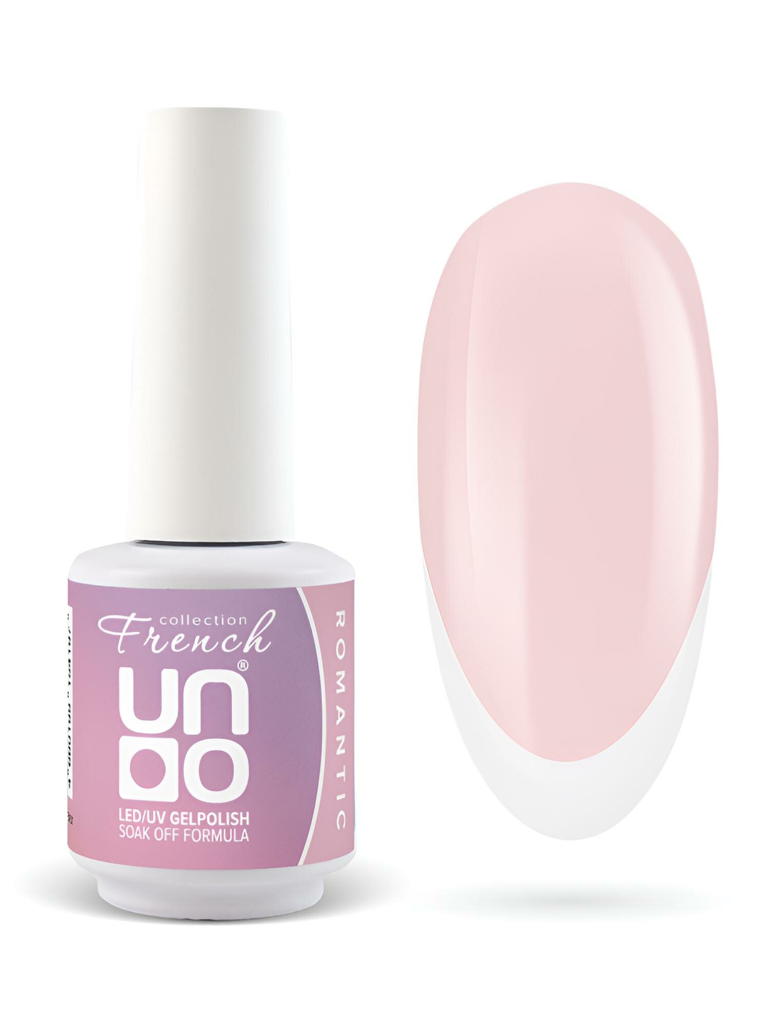 Гель-лак UNO French - Romantic - Романтика, для маникюра, 8 гр.