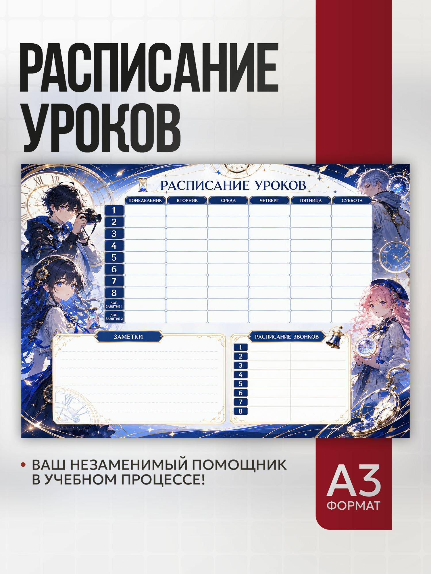 Расписание уроков Агент времени