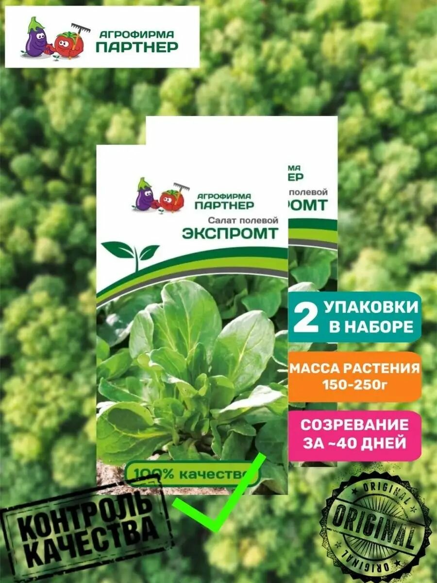 Салат полевой экспромт, (1г), 2 уп.