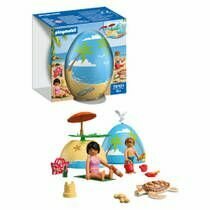 Конструктор Playmobil - Creative Egg Пляжный отдых, 26 эл. - Плеймобиль 72101
