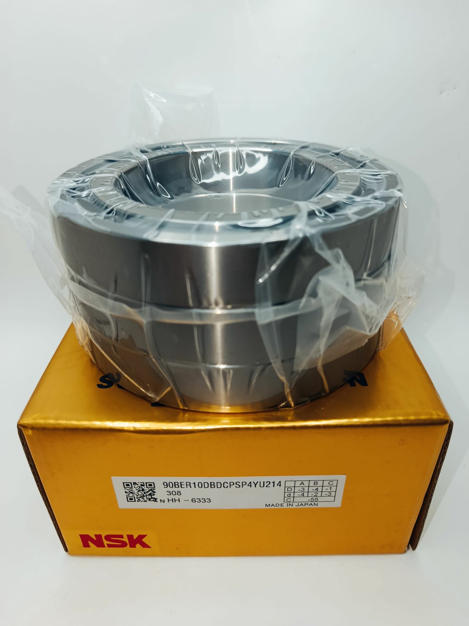 90BER10 DBDCPSP4YU214 (90*140*24/72) Шпиндельный подшипник NSK, (комплект из 3 шт триплекс)