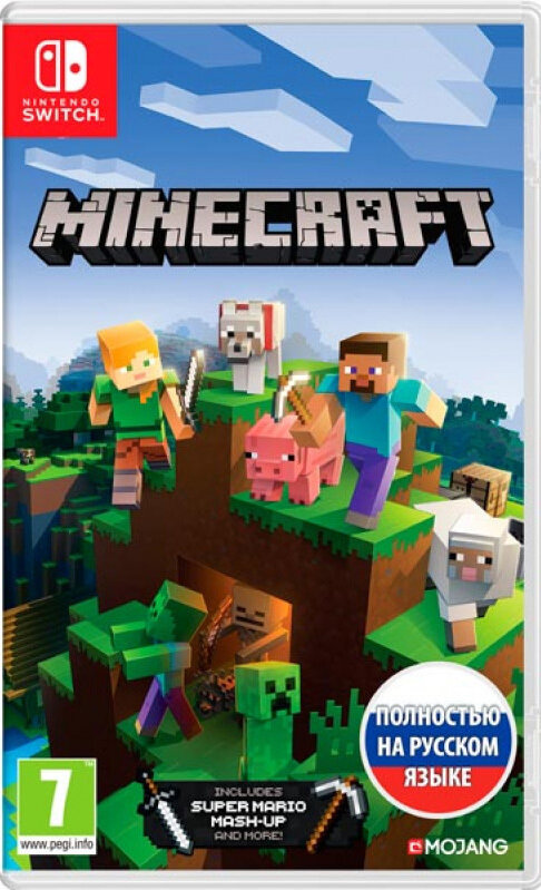 Игра Minecraft (Nintendo Switch, Русская версия)