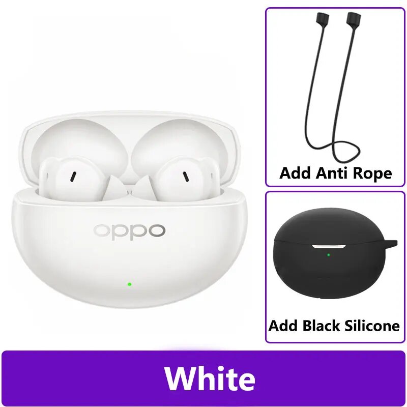 OPPO Enco Air 5 Pro TWS Bluetooth наушники Белый, White n Black Case