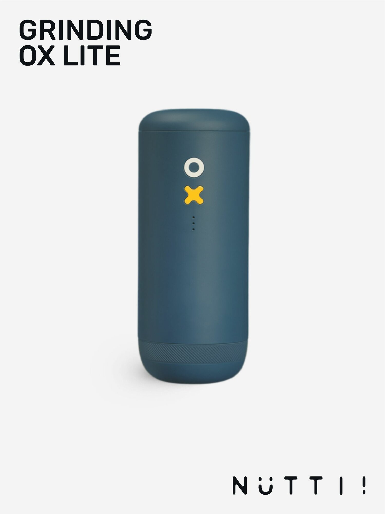Кофемолка электрическая портативная Nuttii x Timemore OX LITE / синяя