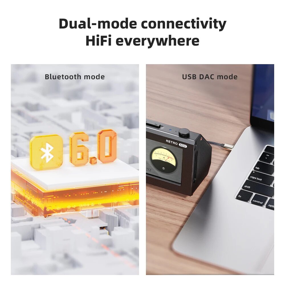 FIIO RETRO BOX Bluetooth-колонка — фото 1