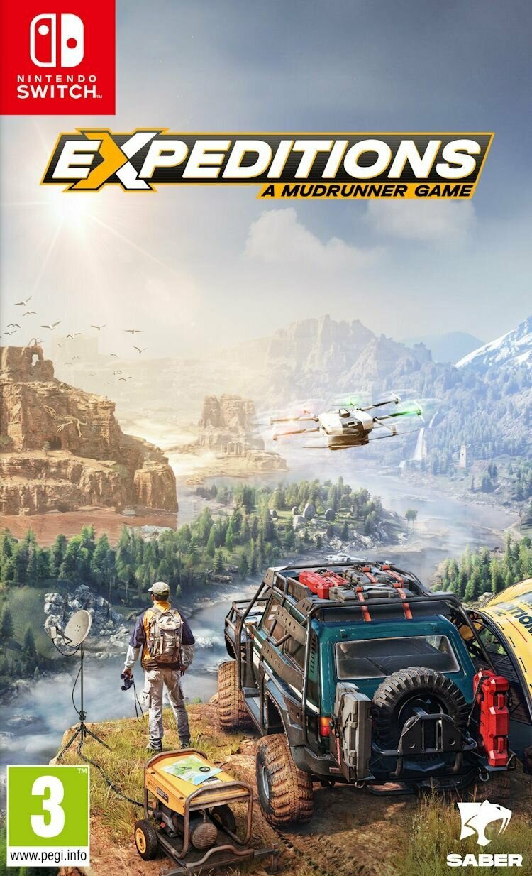Игра Expeditions A MudRunner Game Switch Русская Версия Картридж на Nintendo Switch