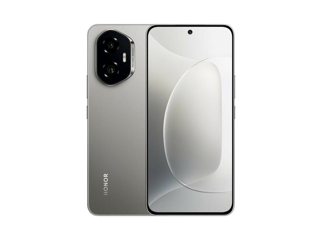 Honor Смартфон 300 Snapdragon 7 3-го поколения 16/512 ГБ, поддержка Google\ Русский ， серый