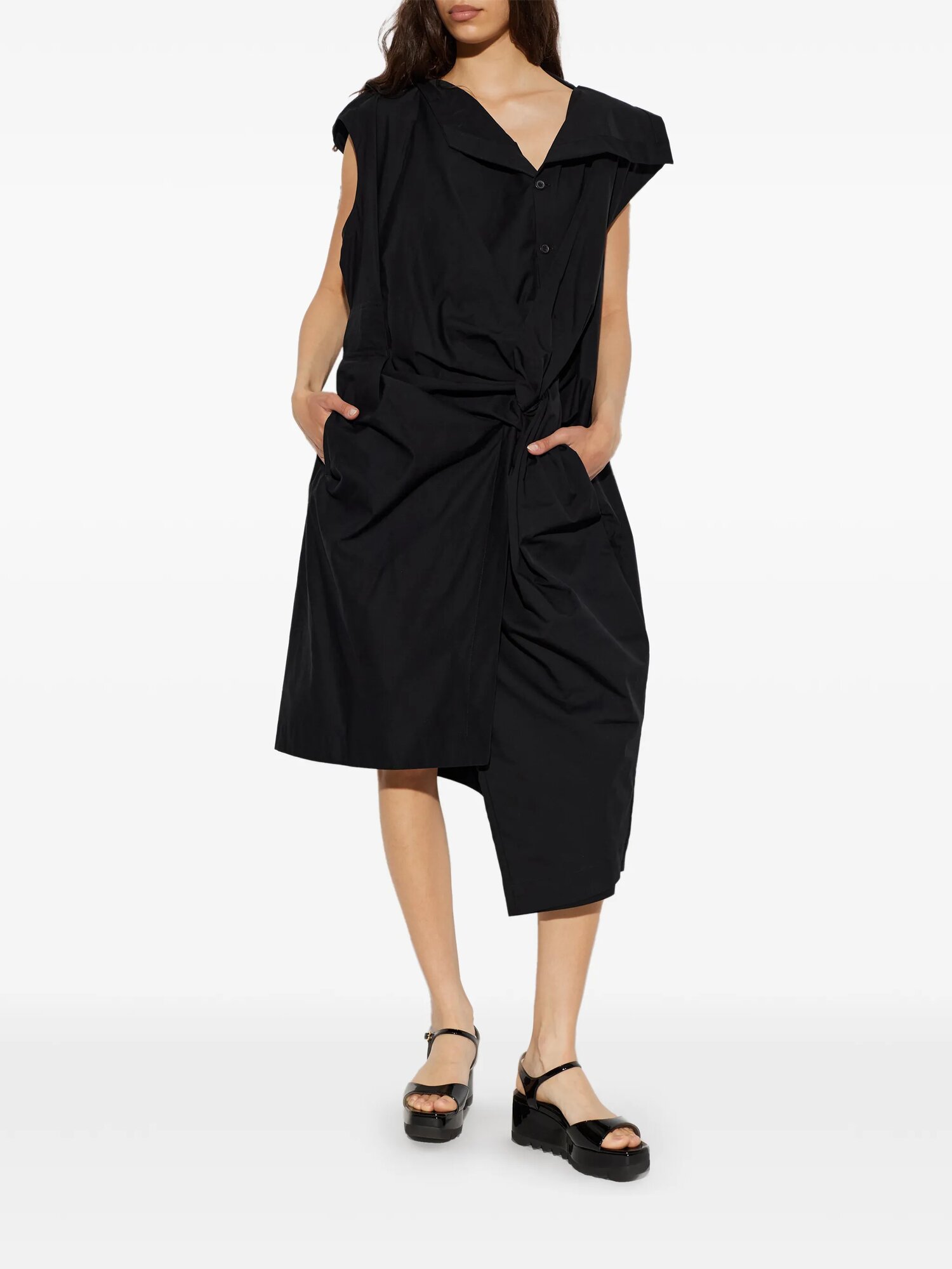 Комбинезон ISSEY MIYAKE Twisted Drape, размер 44 — фото 1