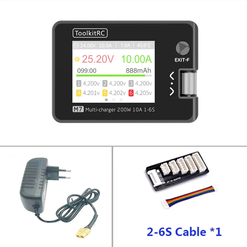 Устройство универсальное ToolkitRC M7 with 2-6S