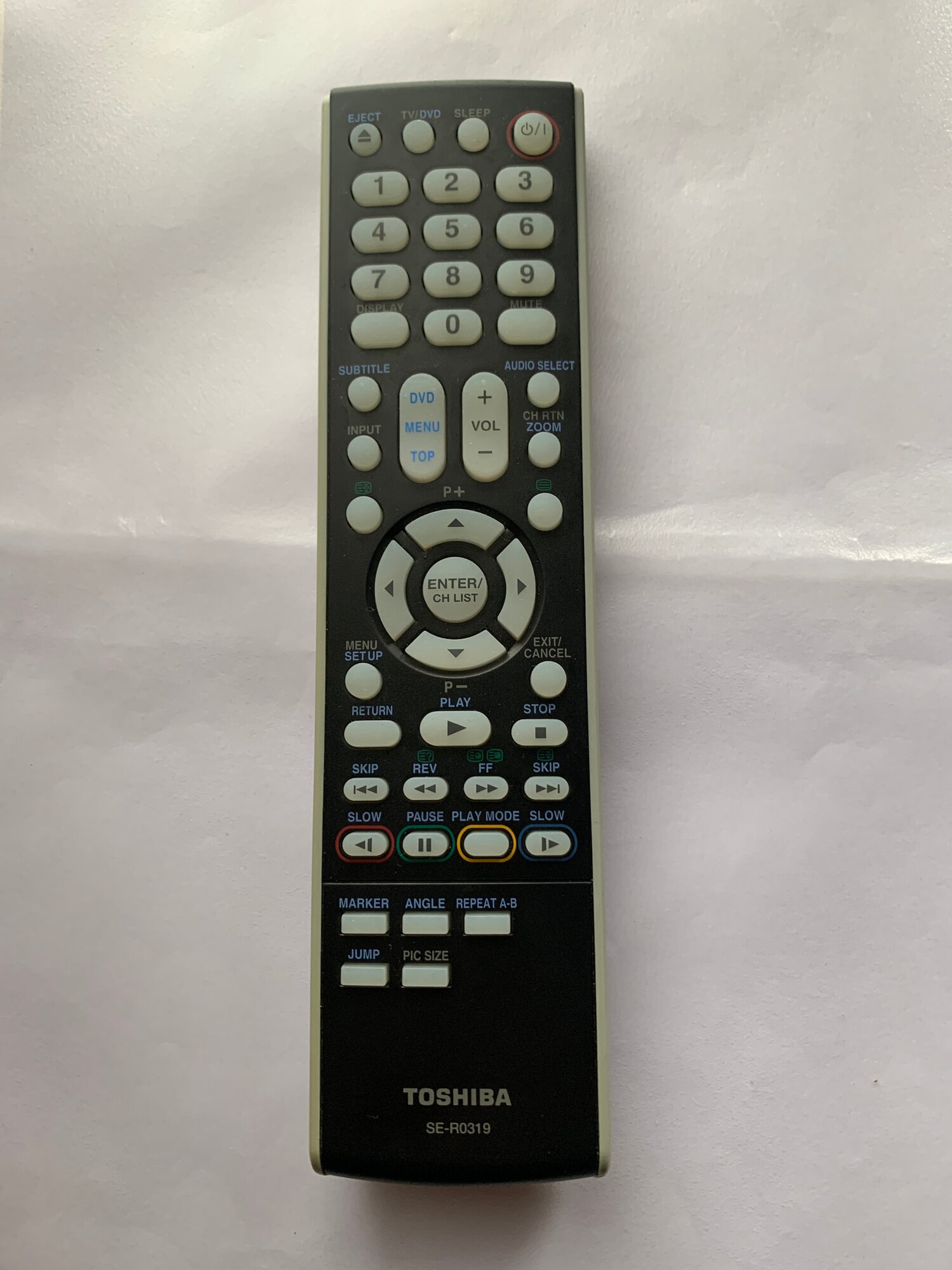 Пульт Toshiba SE-R0319, оригинальный, для телевизоров Toshiba