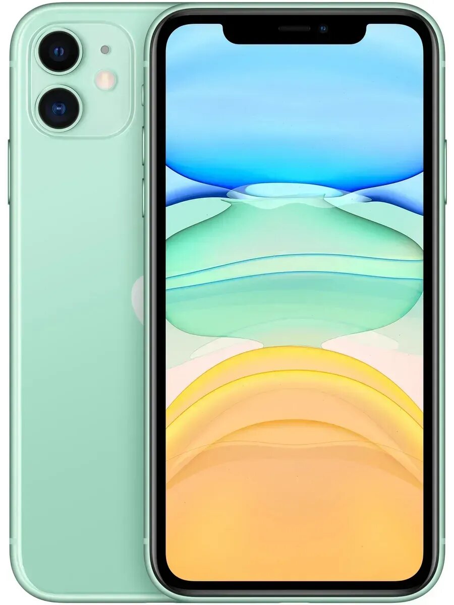 Смартфон iPhone 11 256 ГБ зеленый