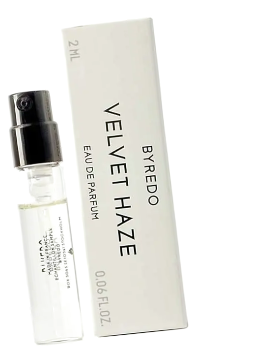 Парфюмерная вода Байредо Вельвет Хейз сэмпл 2 мл / Byredo Velvet Haze унисекс