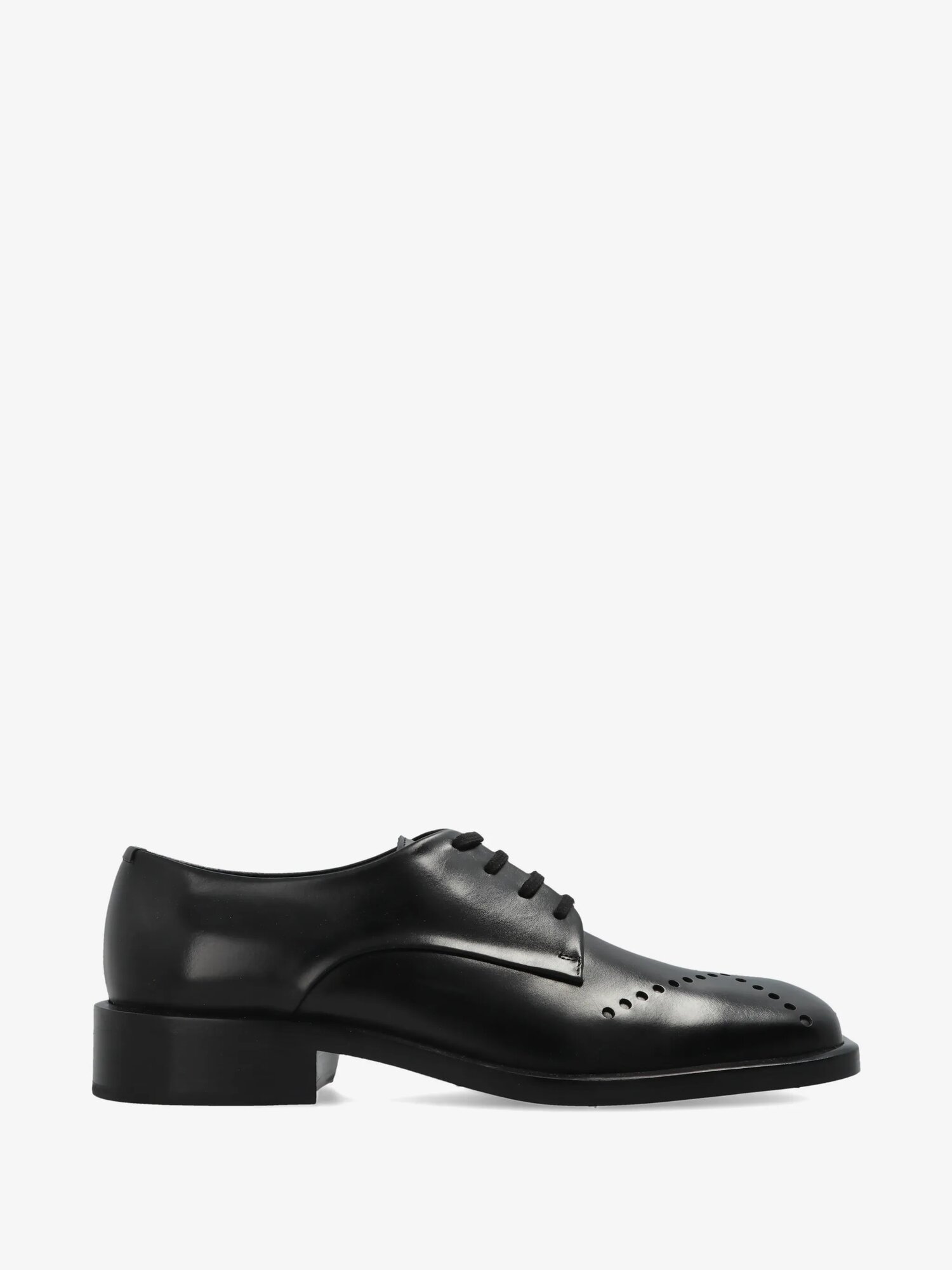 Туфли Perforated leather derby shoes 