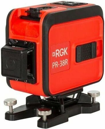 Нивелир лазерн. RGK PR-38R 2кл. лаз. 635нм цв. луч. красный 3луч. (776059)