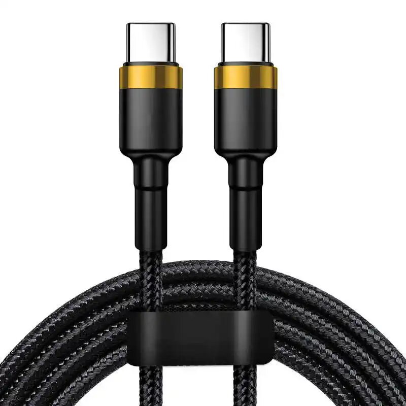 Для XIAOMI Original PD 120 Вт Тип C Кабель для быстрой зарядки для Xiaomi iPhone 15 16 17 Pro Max Samsung S25 S24 Usb C к типу C Нейлоновые кабели для мобильных телефонов