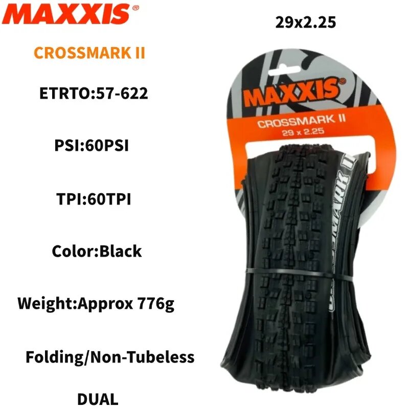 Maxxis CROSSMARK II шина для горного велосипеда 26/27.5/29x2.1/2.25 Tubeless Ready XC 29X2.25