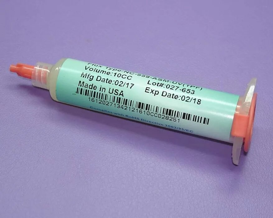 Флюс Amtech NC-559-ASM-UV(TPF) 10cc
