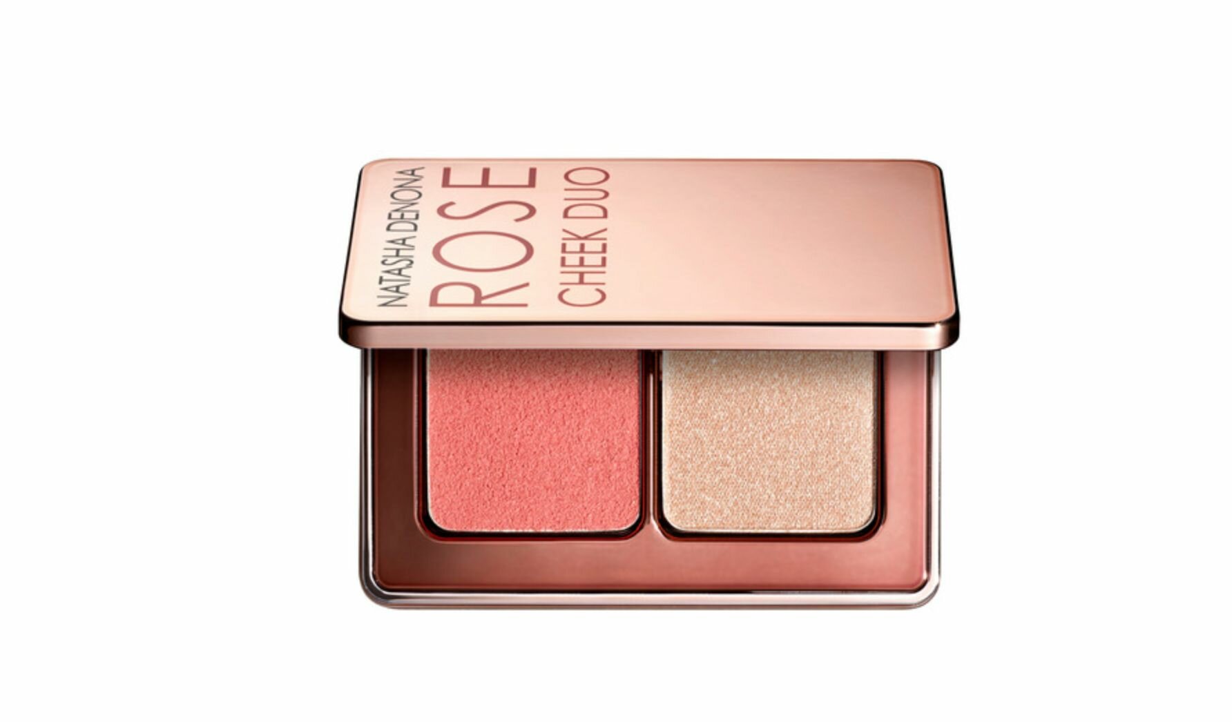 Мини палетка румяна и хайлайтер NATASHA DENONA Rose Cheek Duo - Cream Blush and Highlighter