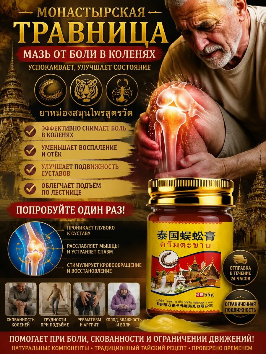 Монастырская травница мазь для суставов оригинал