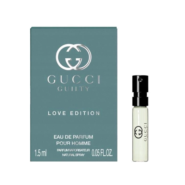 Gucci Guilty Love Edition Pour Homme 2025 сэмпл 1.5 мл мужской аромат / Гилти Лав Эдишн Пур Хом