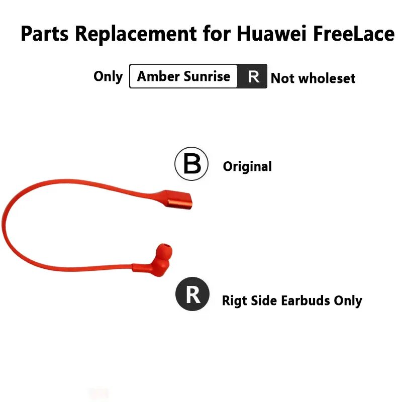 Оригинальная деталь HUAWEI FreeLace, Orange R
