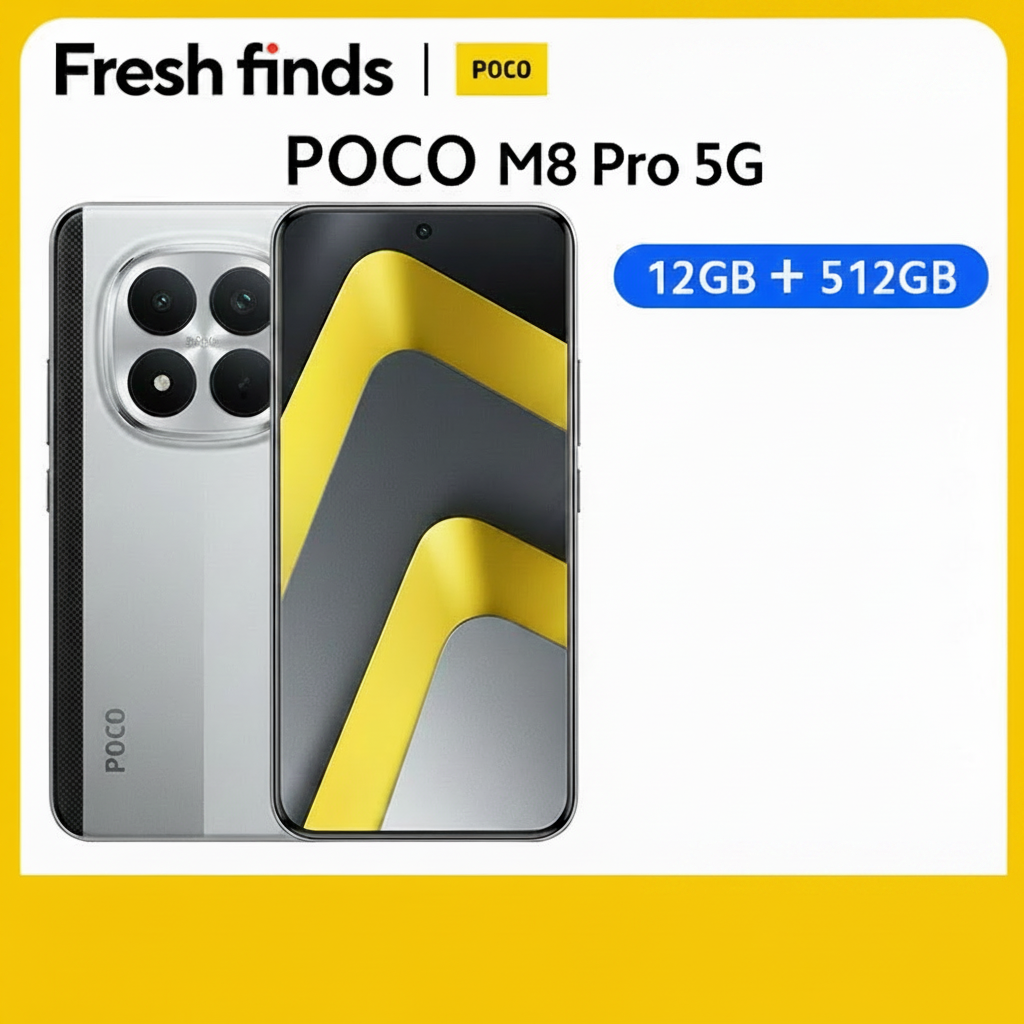 Смартфон Poco M8 Pro, 12/512ГБ, global