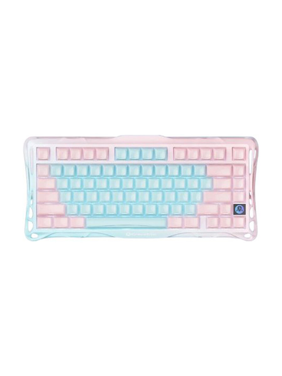 Gravastar Mercury K1 Lite Special Edition Aurora Mist, розовый/голубой, игровая клавиатура