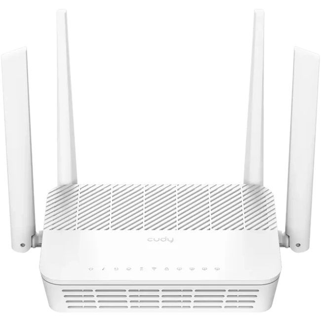 CUDY GP3000V AX3000 WiFi Dual-Band Gigabit VoIP xPON Router (4UTP 1000Mbps, SC/APC, RJ11, 802.11a/b/g/n/ac/ax) — фото 1