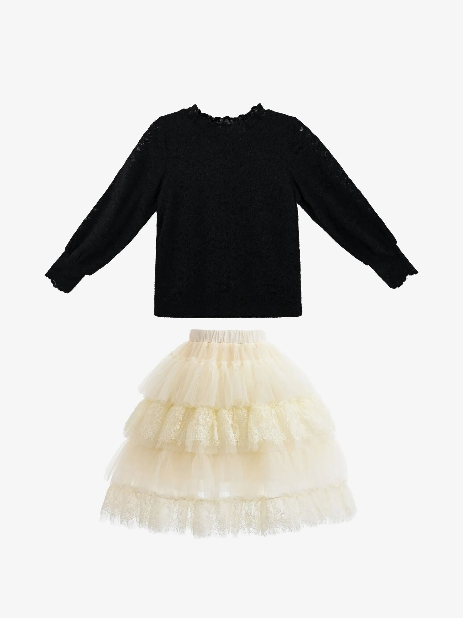 Топ Tulle skirt set