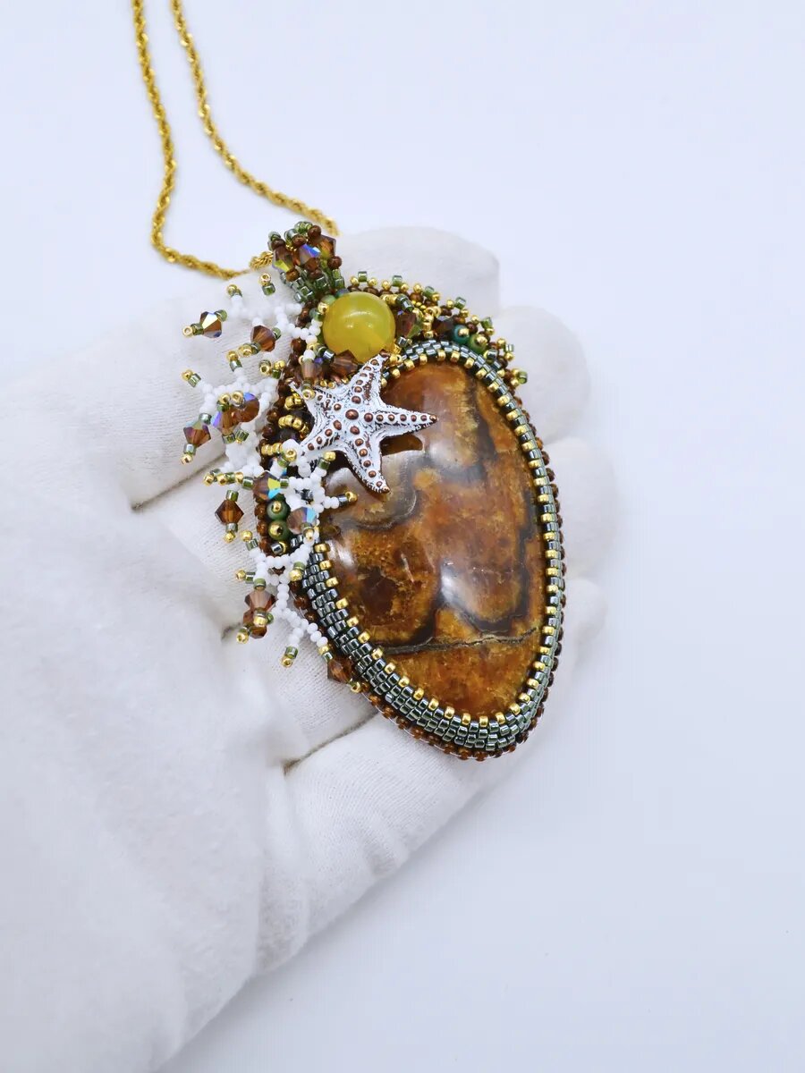 Колье, кристаллы Swarovski