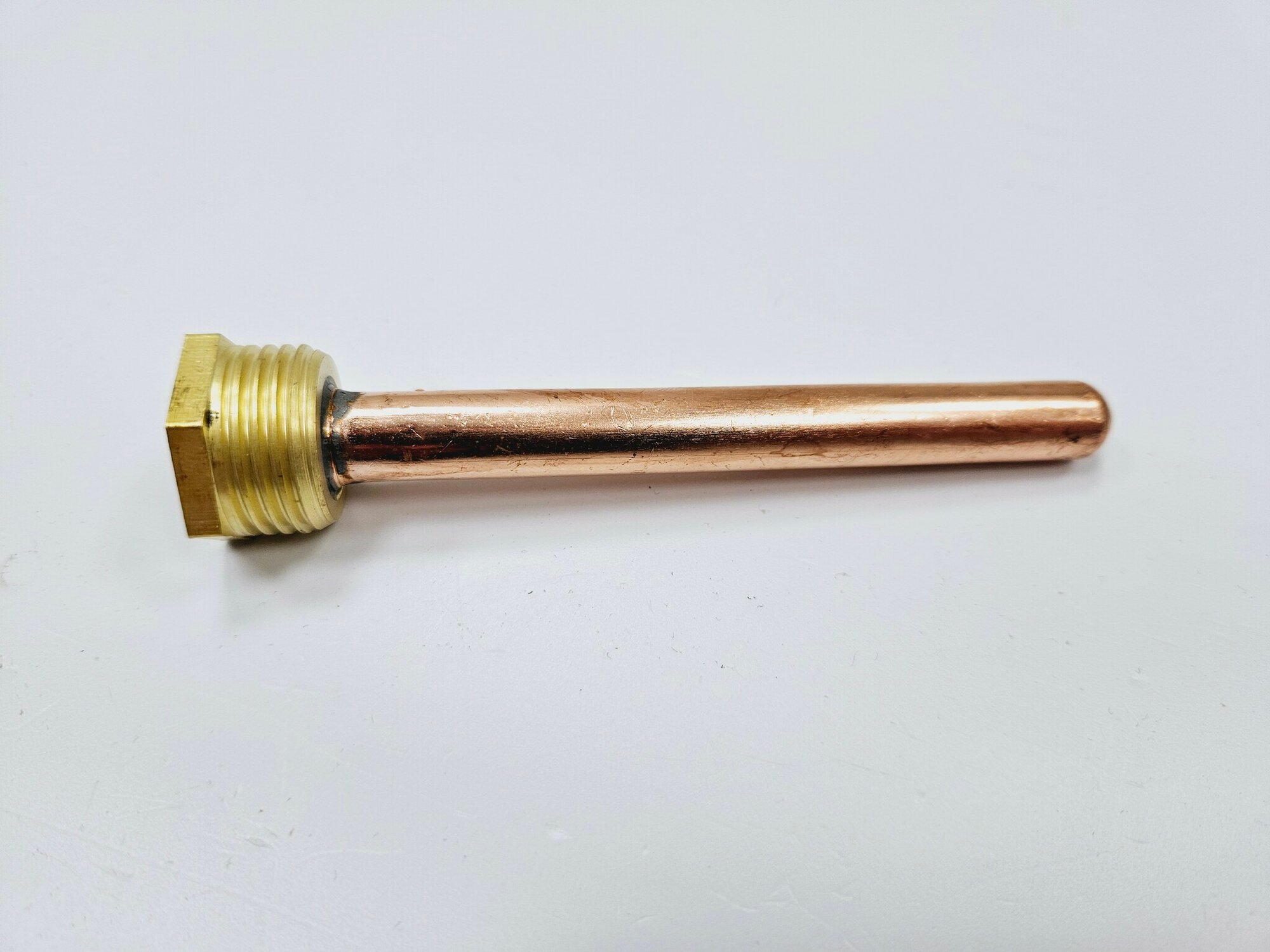 Стакан медный котловой (малый, наружная резьба) 1/2"G