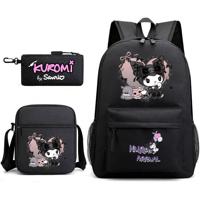 Sanrio Kuromi мультфильм сумка для начальной школы Sanrio Starry Sky рюкзак набор точечная доставка