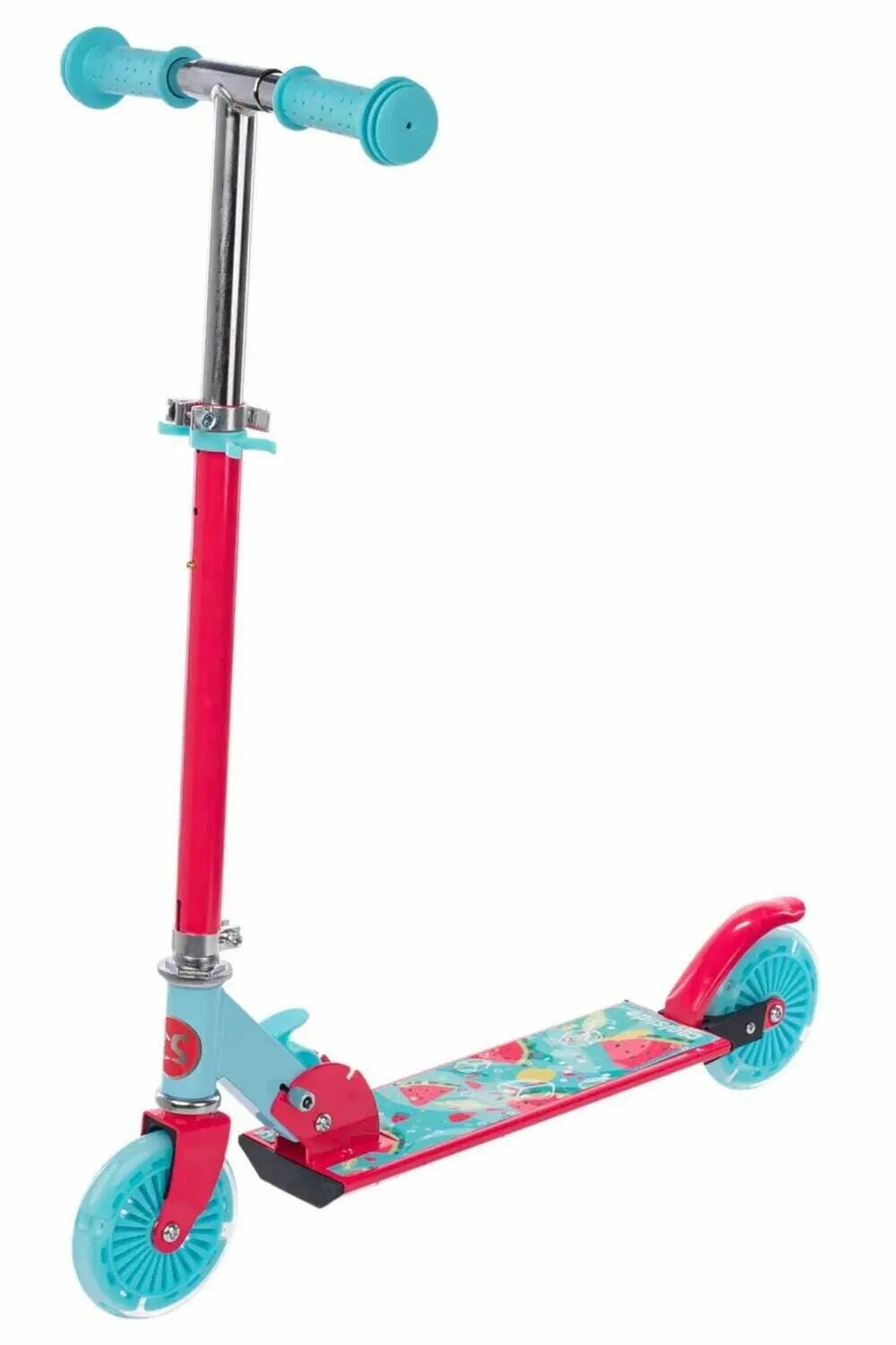 DECATHLON самокат Decathlon Coolslide Arboom, розовый, 74-78 см, 50 кг