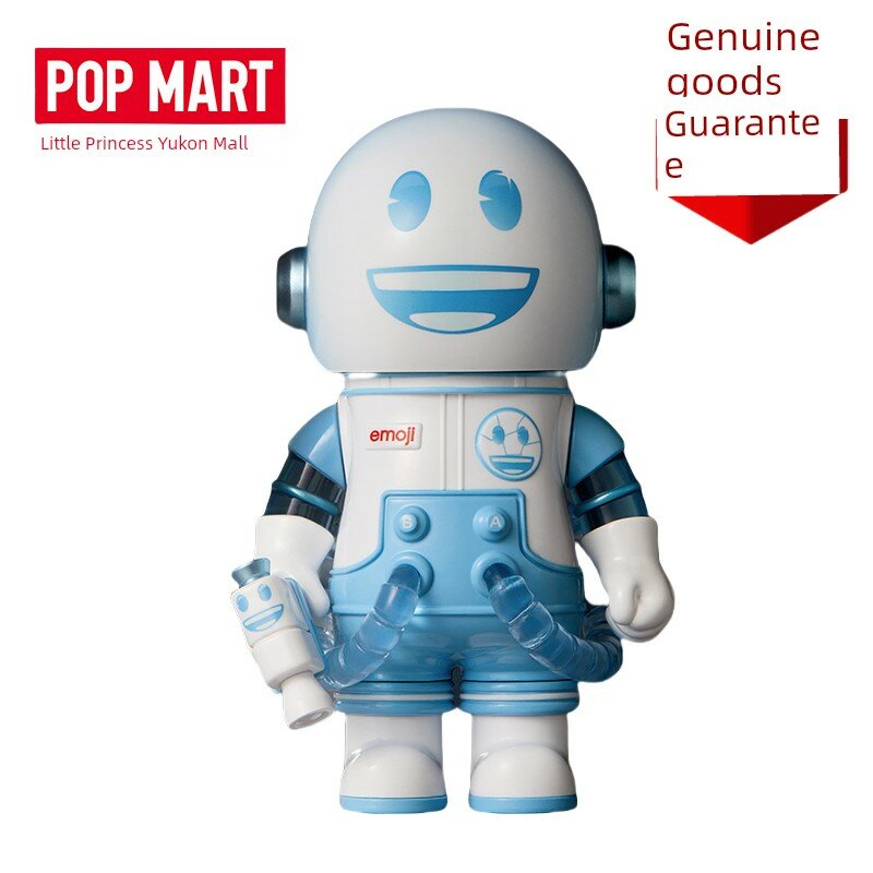 POPMART MOLLY Emoji Series Frozen Smile Figure 11cm Collectible Mini Statue