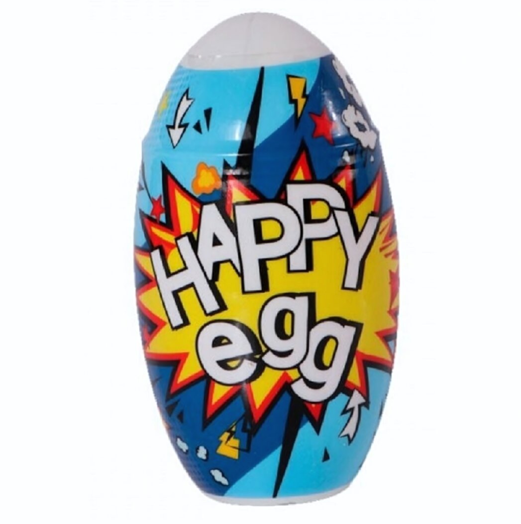 Мастурбатор "Happy Eggs" телесный, длина 11,5см, мягкий термопластичный эластомер