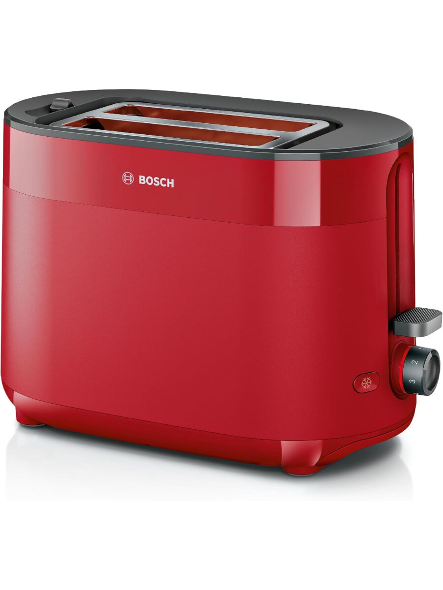 Тостер Bosch TAT2M124, красный