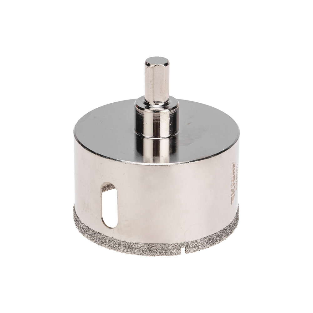 Коронка алмазная Kranz (KR-92-0017) по стеклу/керамике/керамограниту d65 мм