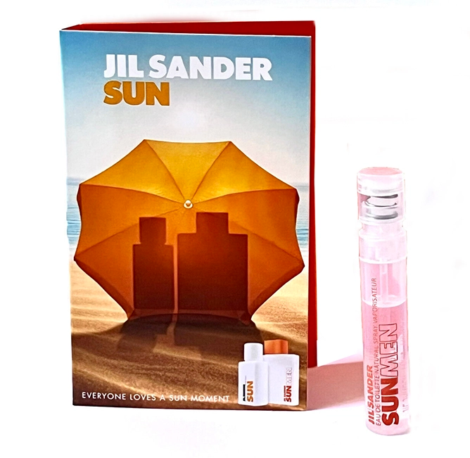 Jil Sander Sun Men туалетная вода мужская 1.2 мл - сэмпл / Джил Сандер Сан Мен