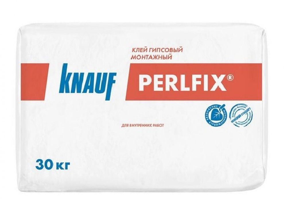 Клей для пазогребневых плит Кнауф Перлфикс, 30 кг
