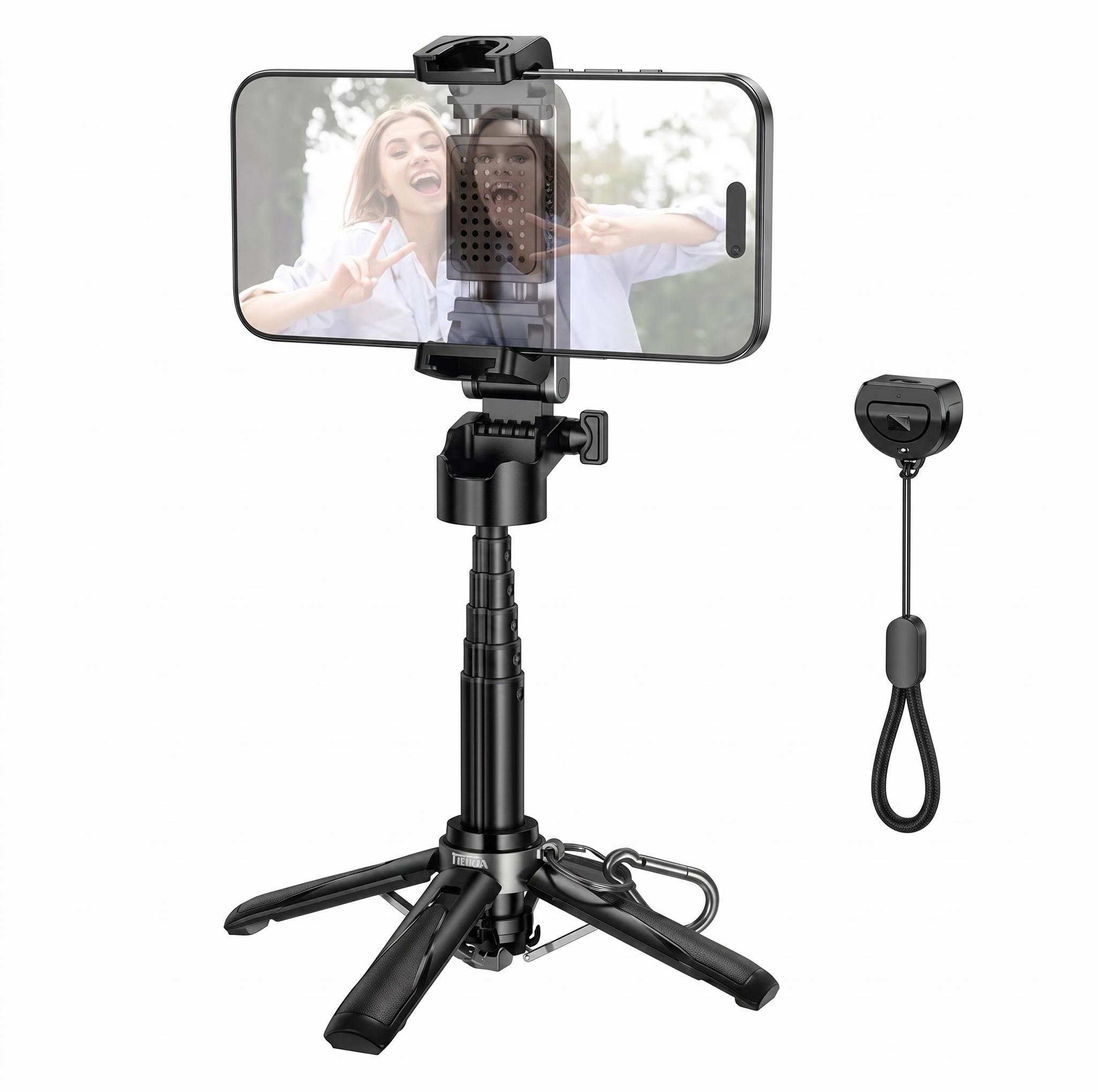 Монопод Hoco K27 Magic portable mini 39см, черный