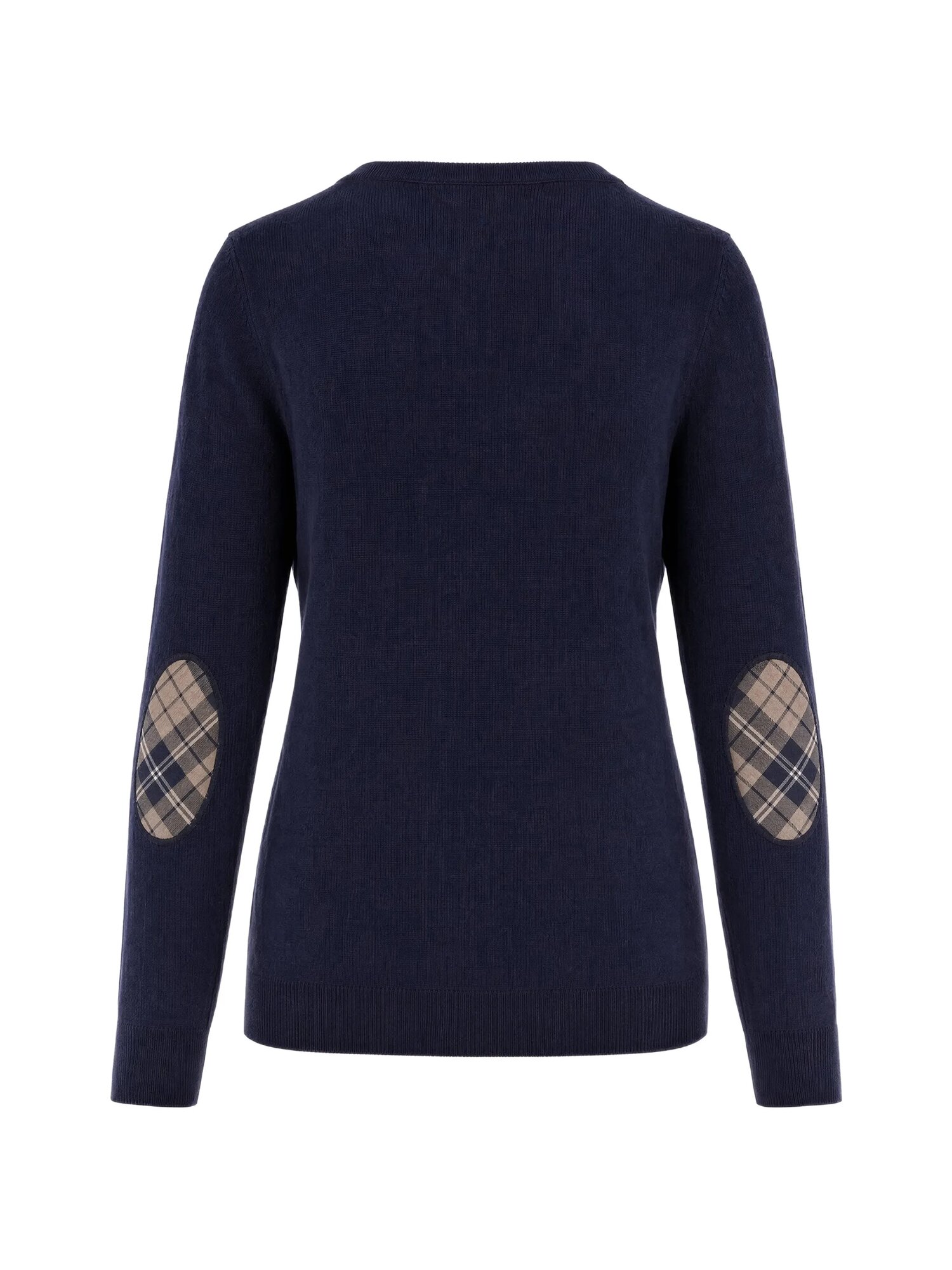Свитер Barbour Tartan-patch sweater, размер 8, , blue — фото 1