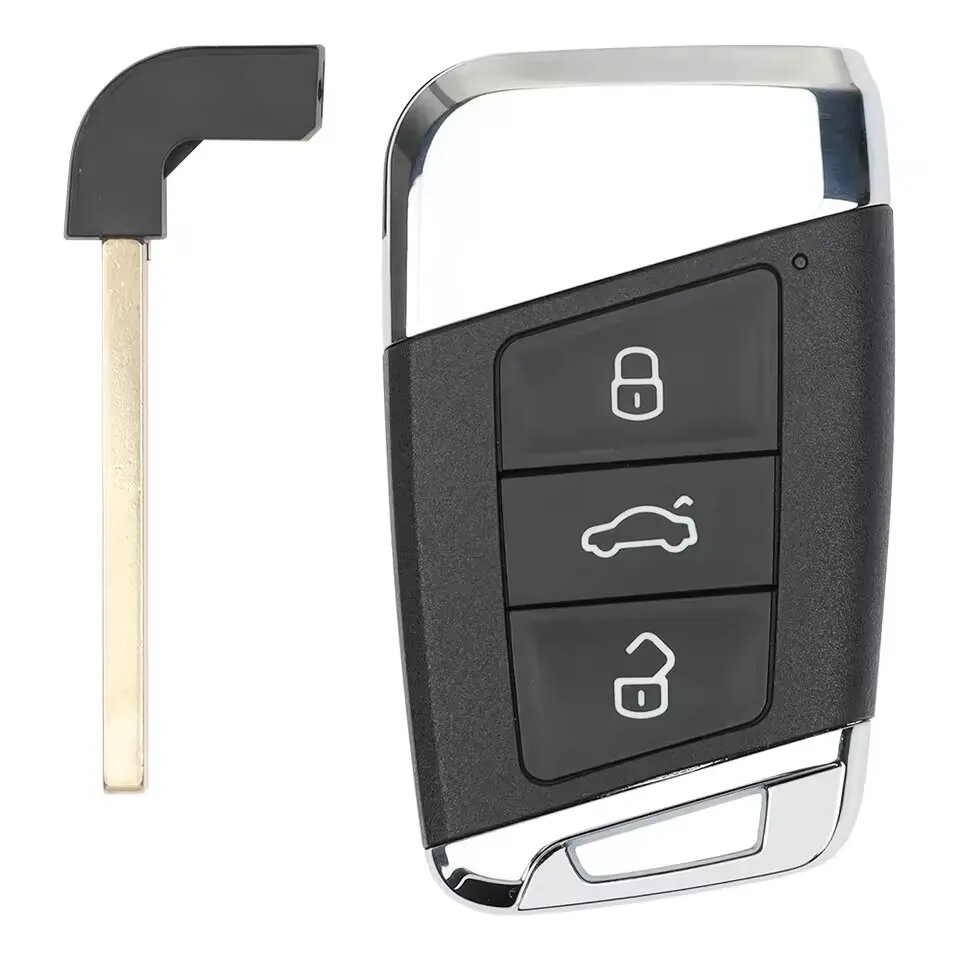Умный ключ-пульт FeiFan 3GD 959 752 5C/MQB49 с чипом для VW Volkswagen Magotan Passat B8 Superb A7 2019+ (с октября) + бесконтактная карта