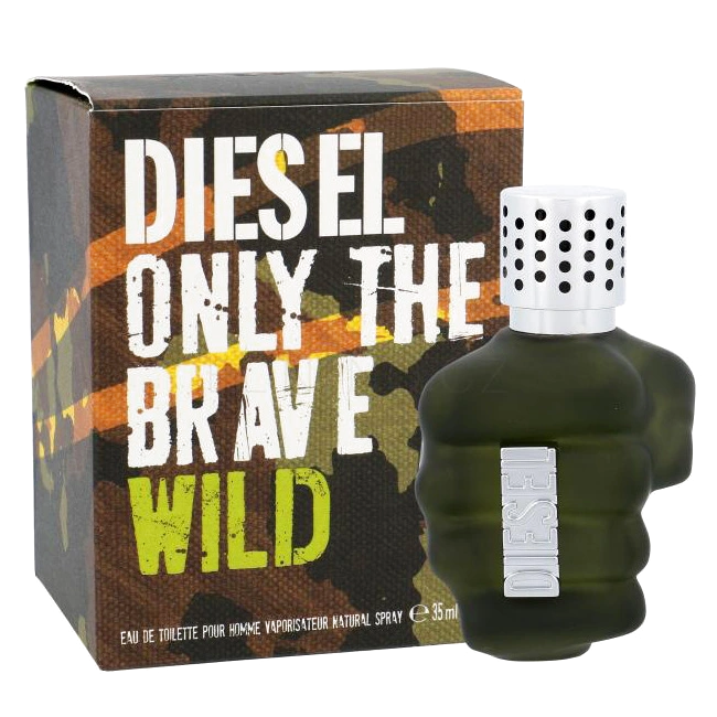 Мужской парфюм Diesel Only The Brave Wild 35 мл / Дизель Онли Зе Брейв Вилд туалетная вода