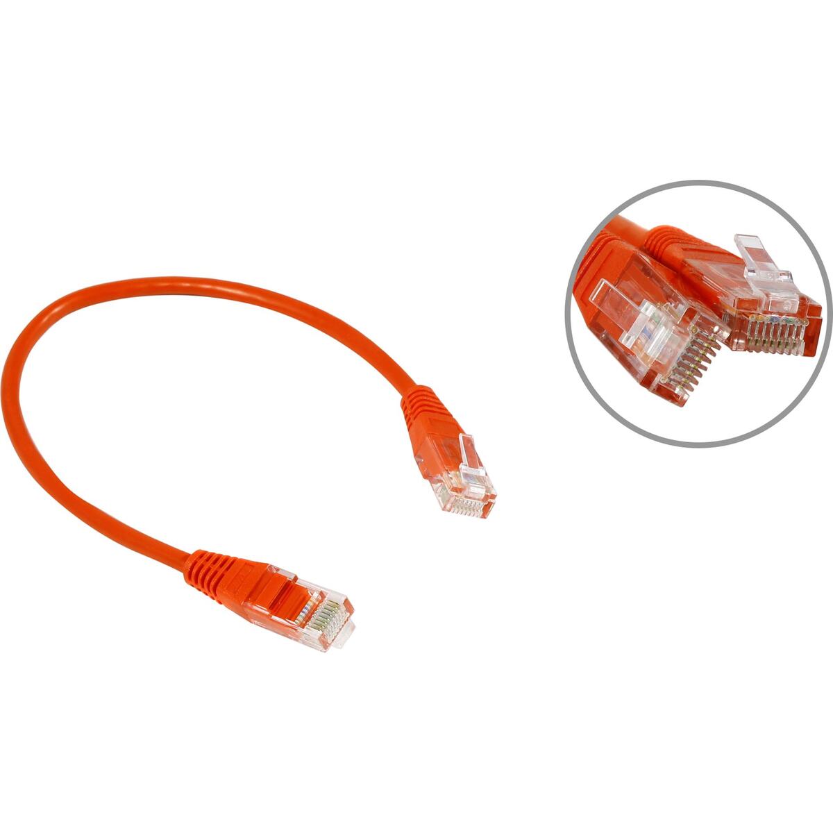 TWT TWT-45-45-0.3-RD Patch Cord UTP кат.5e, 0,3м, красный
