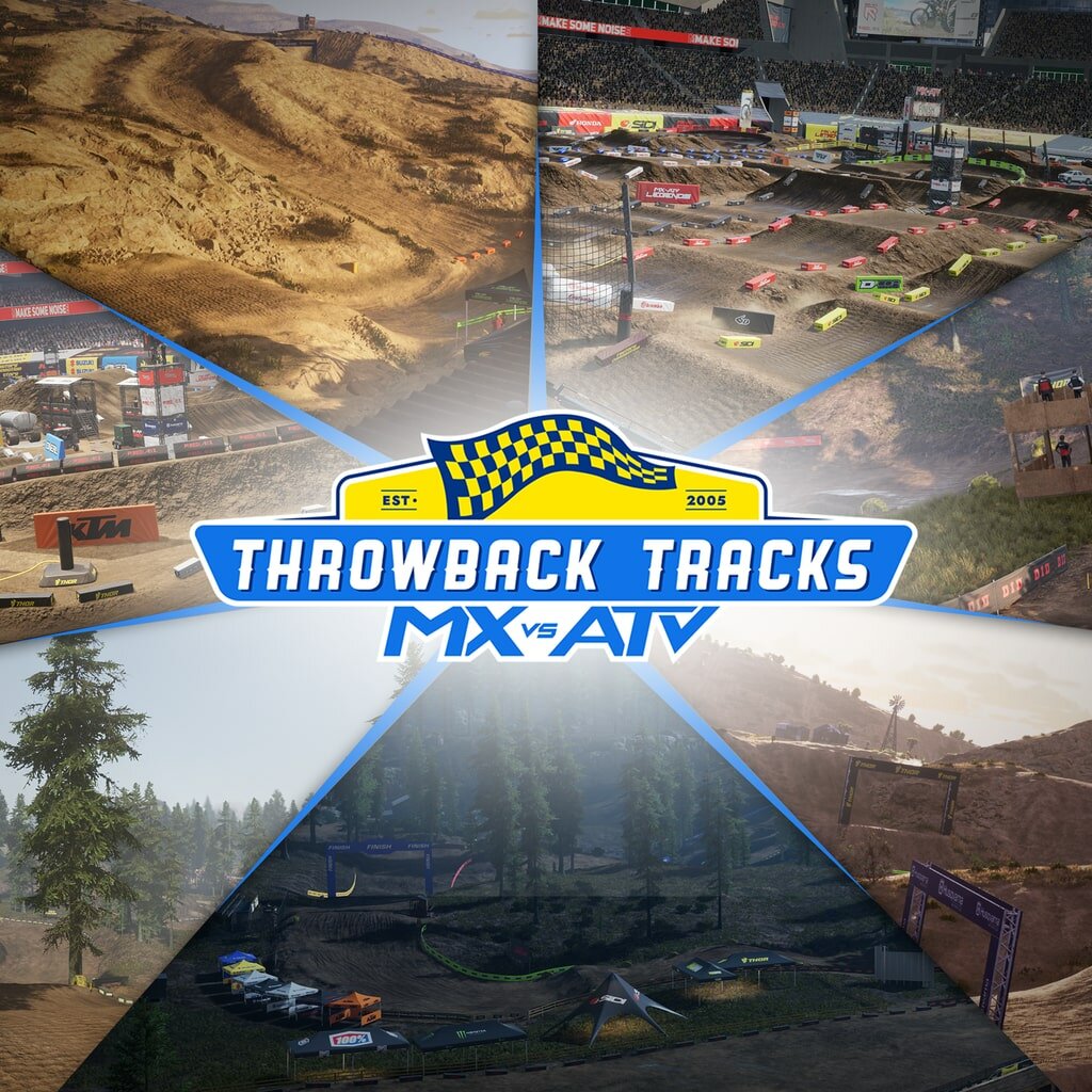 Дополнение MX vs ATV Legends - Throwback Tracks, цифровое издание PlayStation 5, регион Турция / код пополнения баланса