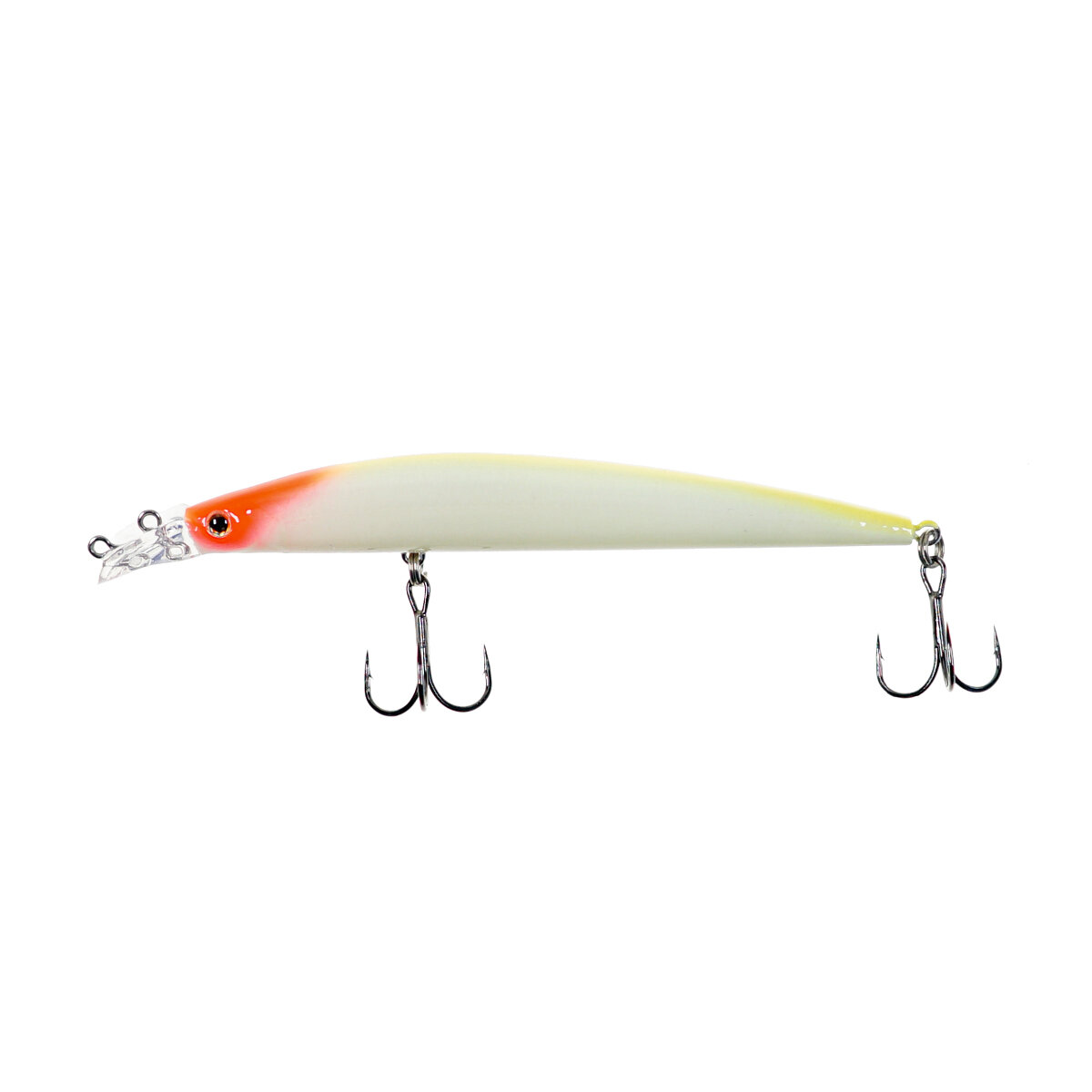 Воблер Strike Pro Top Water Minnow 110F плавающий 110мм 10,5гр 0,2м-0,7м цвет A116L (Fluo Clown) (JL-166F#A116L)